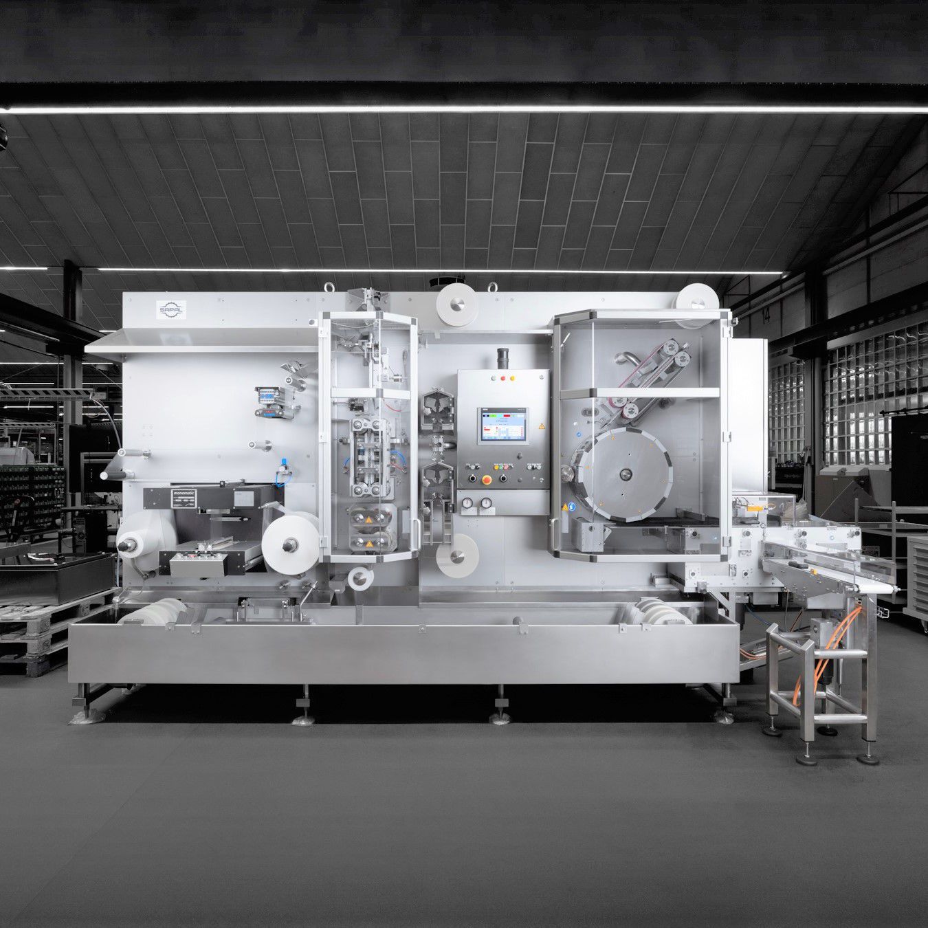 Automatic packaging machine - DCS 1000-2 - Sapal SA - continuous / for ...