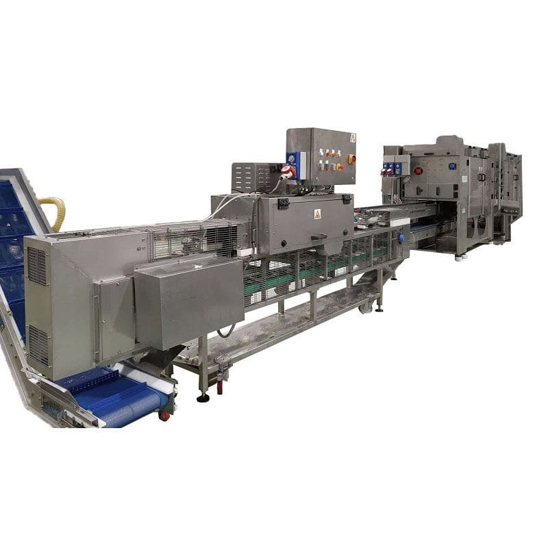 Mango chunking-slicing machine - TKM - ABL srl - melon / for coconut ...