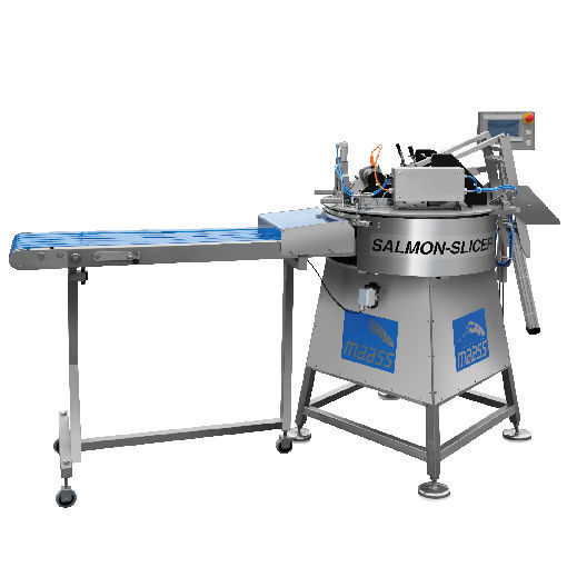 Salmon slicing machine - CM 676 - Rudolf Maass + Partner - chicken ...