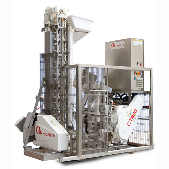 Peach pitting machine - CT800 - CTI FoodTech s.r.l.