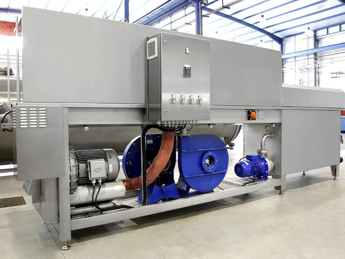 Water washing system - Hermasa - Cannin Technology - for cans / high ...