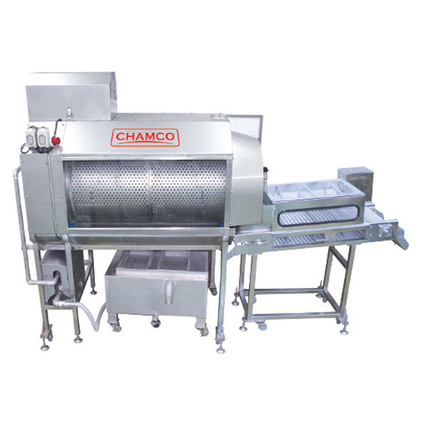 Seafood washing machine - CHDWS - 2600 - Chamco - rinsing