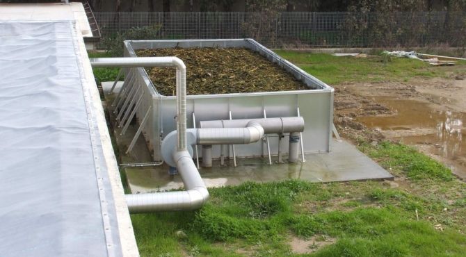 Deodorization solution - BIOFILTER - Idro group