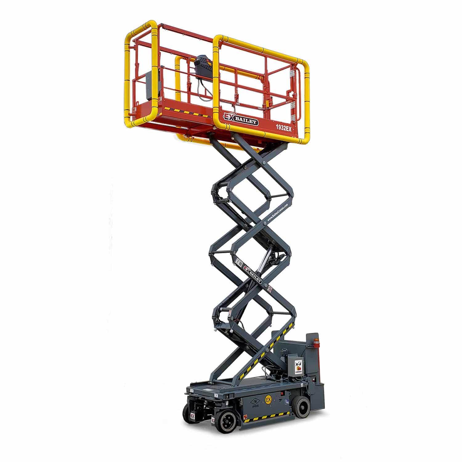 Explosion-proof scissor lift - 1932EX - Bailey lifts - wheeled ...