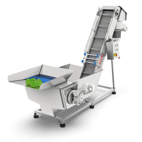 Belt food washing machine - MDK 1500 - Maurer Gep Kft. - for vegetables ...