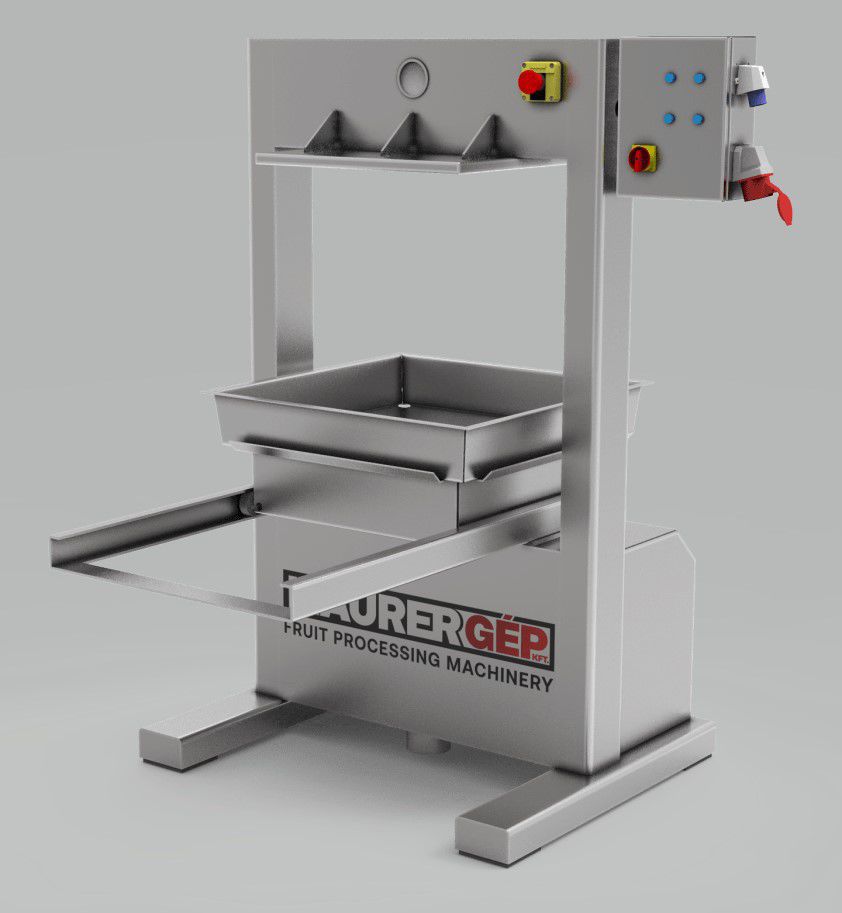 Blackberry juice extractor - MKP 150 Packpress - Maurer Gep Kft ...