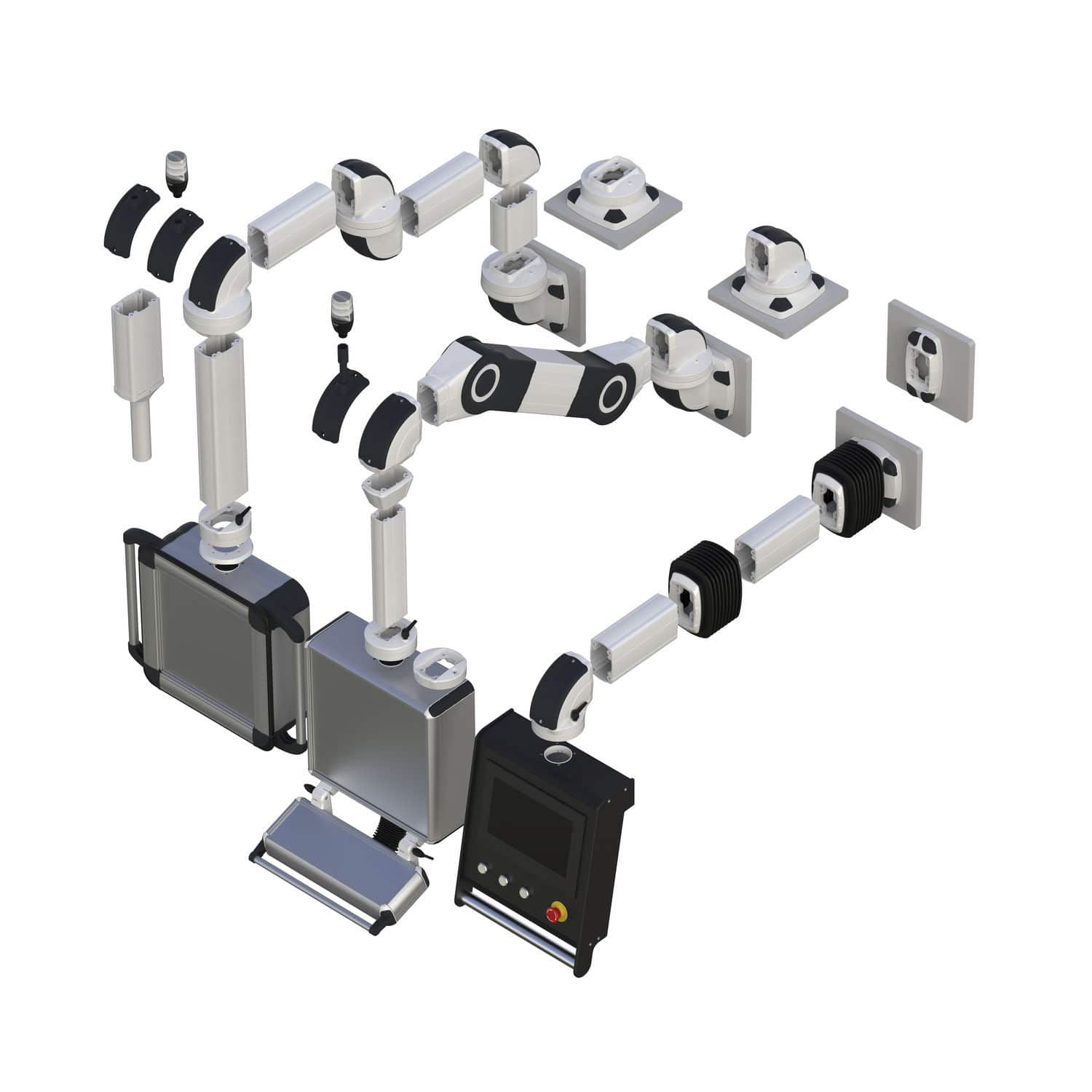 Control box support arm system - TK120 - TEKNOKOL Support Arm and ...