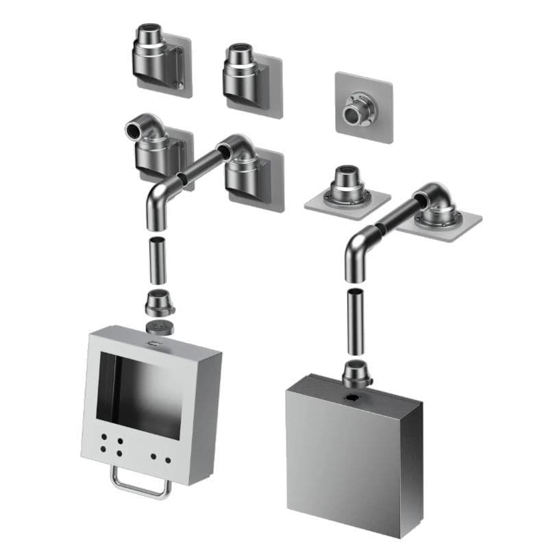 Stainless steel support arm system - TK048 - TEKNOKOL Support Arm and Enclosure systems - for ...