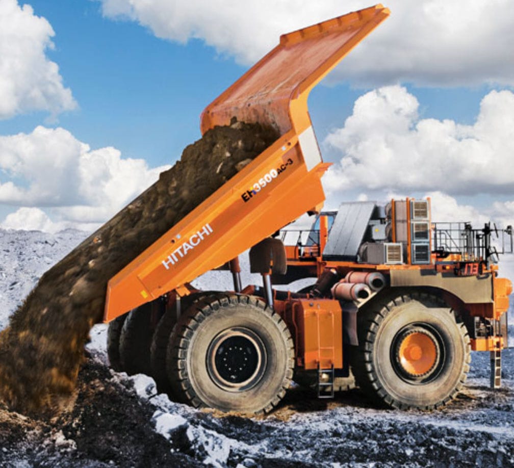 Rigid dump truck - EH3500AC-3, LA - Deere-Hitachi Construction ...