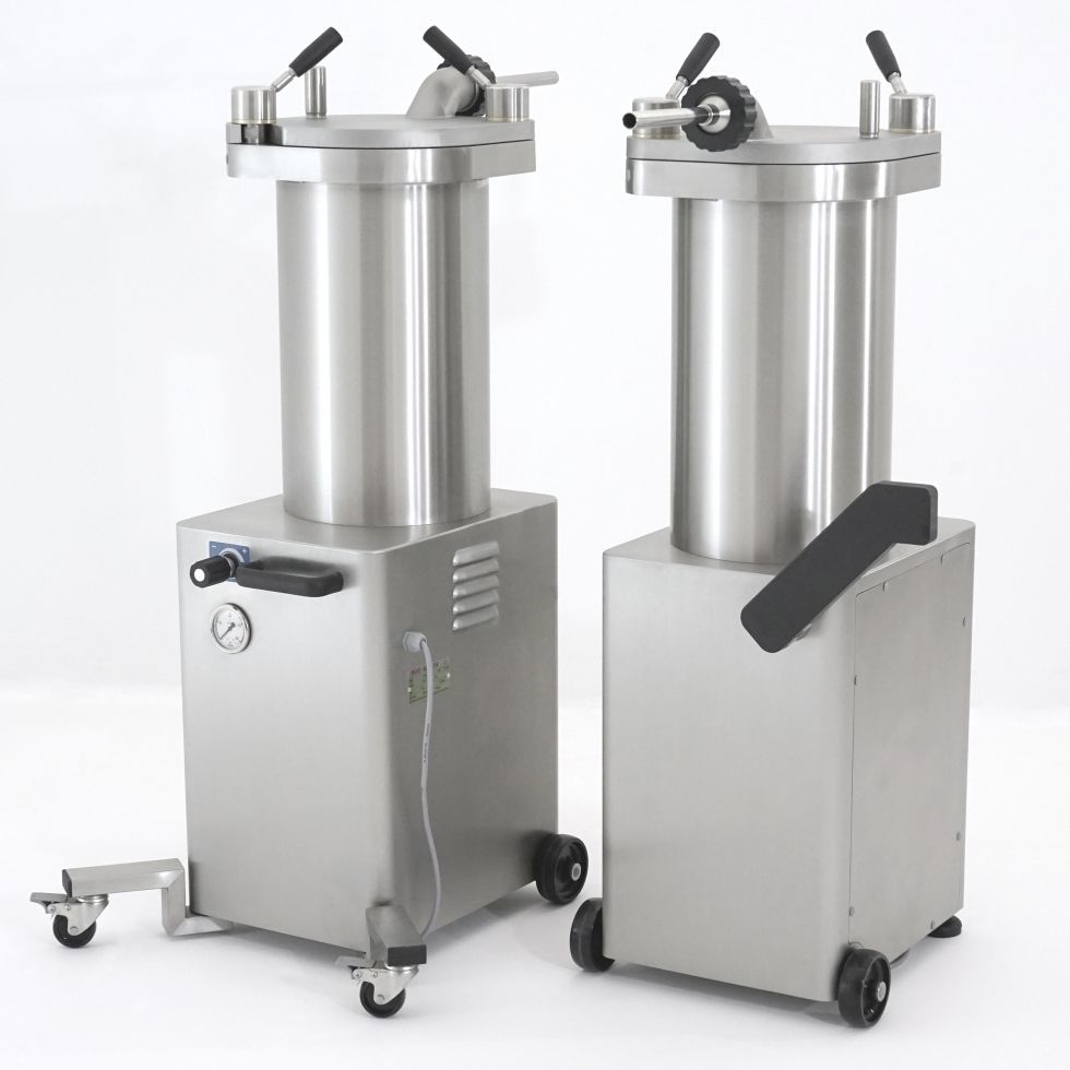Hydraulic stuffer - IOZZELLI - manual / automatic / piston
