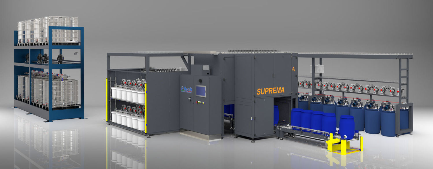 Pneumatic dispensing system - SUPREMA - ITECH ITALIA - automatic