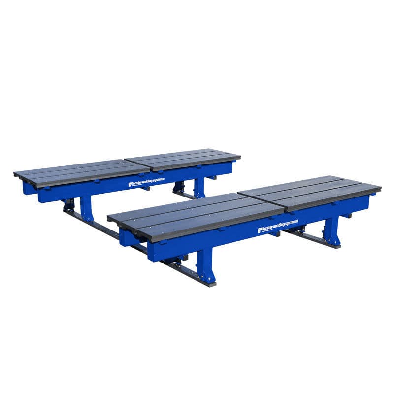 Stainless steel welding table - FÖRSTER welding systems GmbH - cast iron