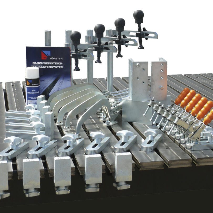 Mechanical clamping set - FÖRSTER welding systems GmbH - for welding ...