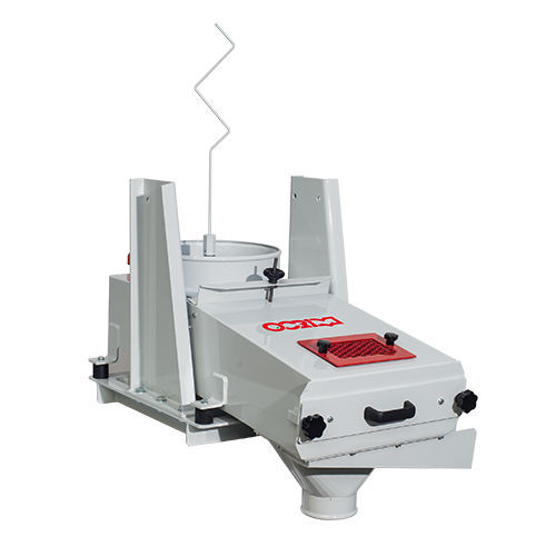Vibrating feeder - AV series - OCRIM - for granulates / handle / motorized