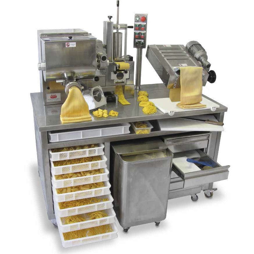 Automatic combined pasta machine - PASTATION® - PAMA ROMA - raviolis ...