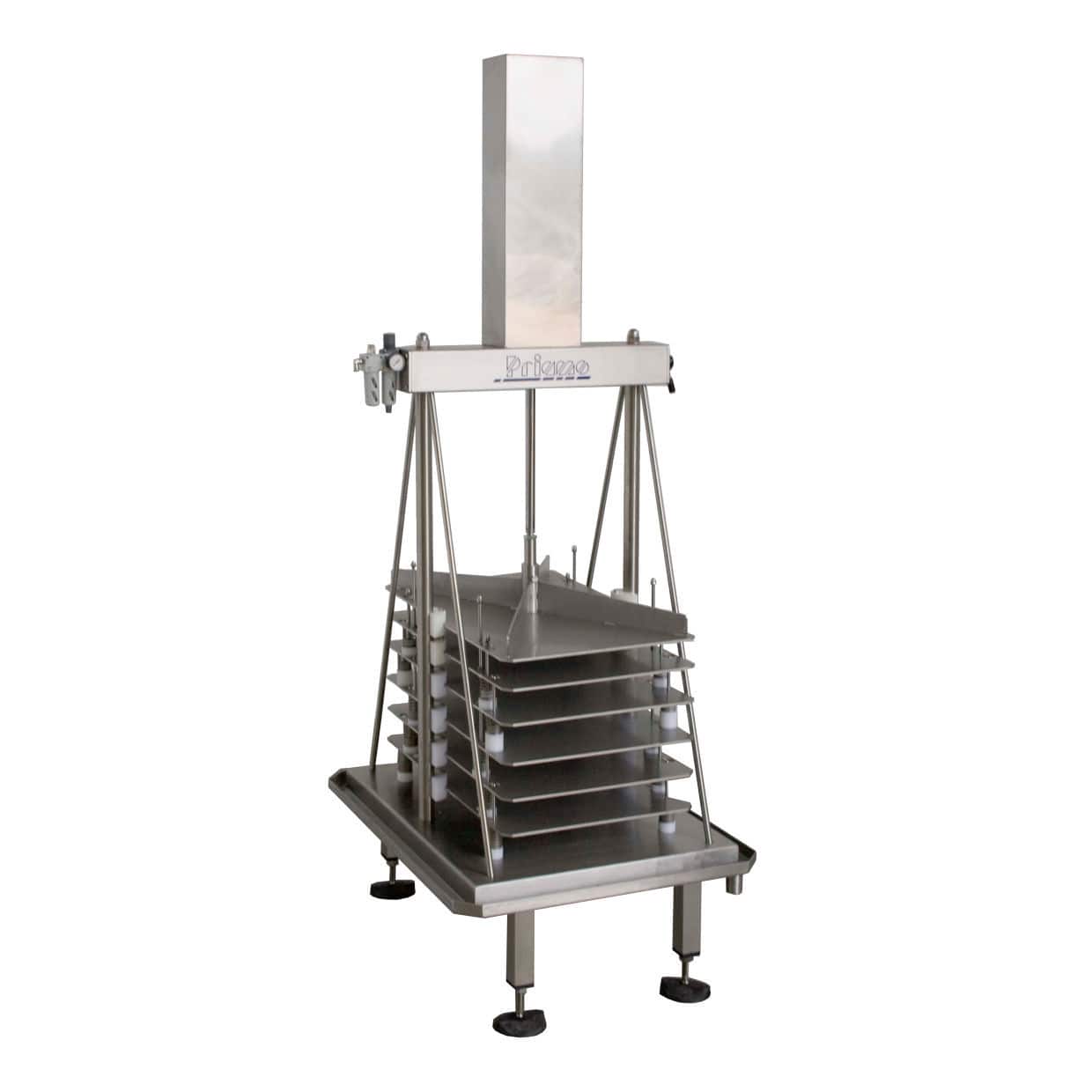 Vertical cheese press - PRIAMO FOOD TECHNOLOGIES - pneumatic / hard ...