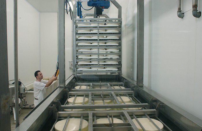 Dynamic cheese brining system - PRIAMO FOOD TECHNOLOGIES