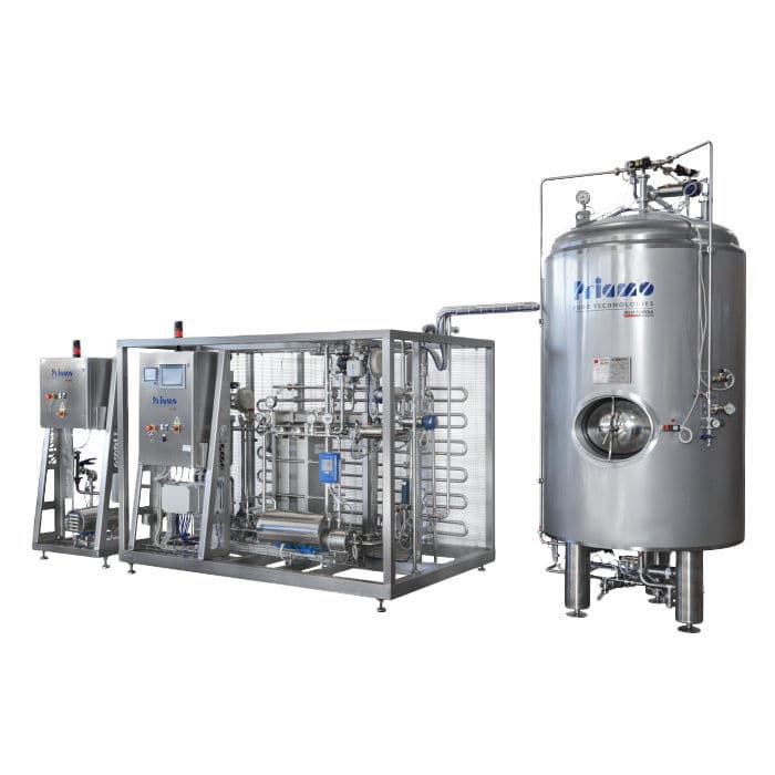 Beer pasteurizer - PRIAMO FOOD TECHNOLOGIES - for the beverage industry / semi-automatic / automatic