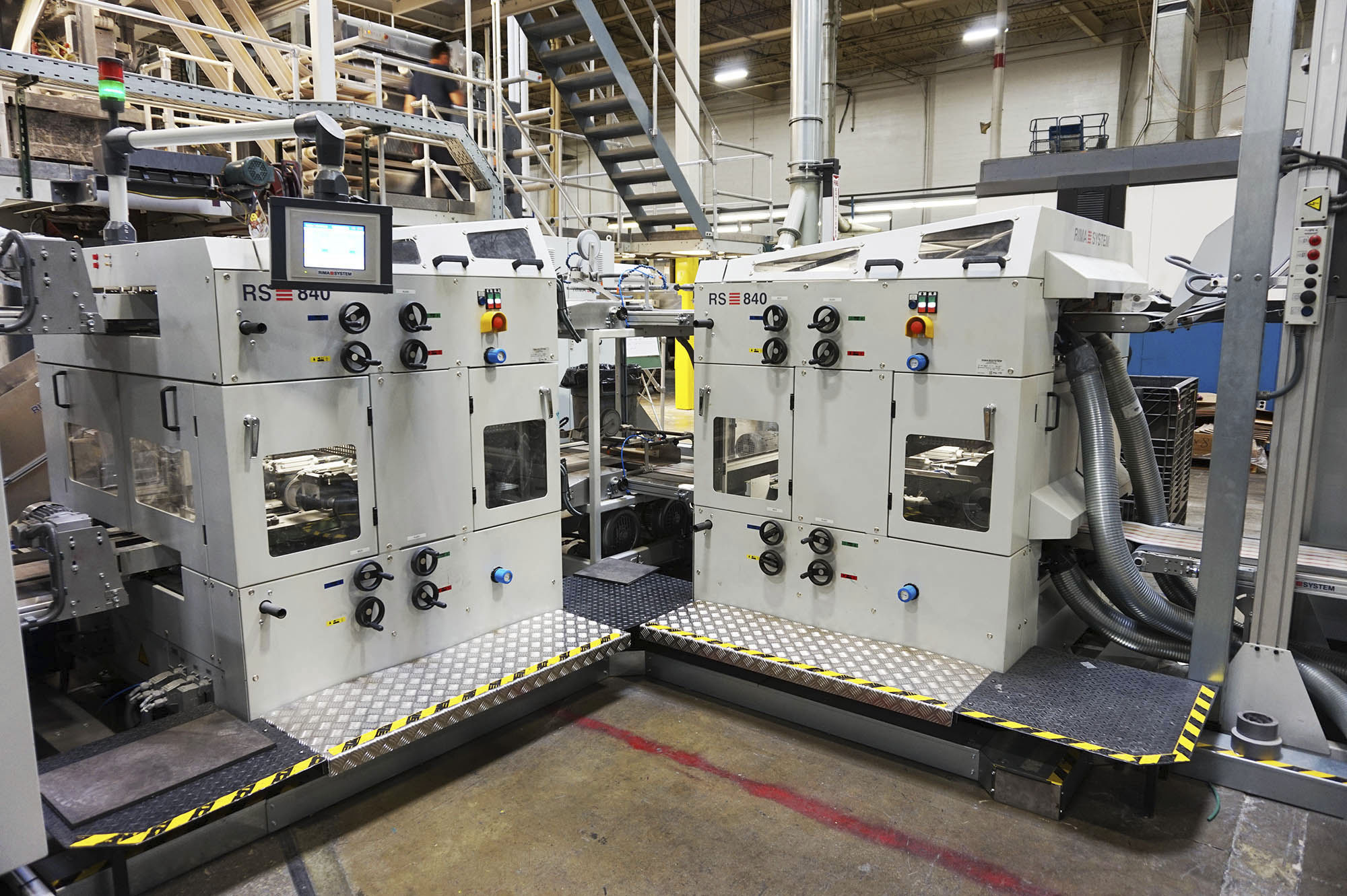 High-speed paper trimmer - RS series - RIMA - digital display / precision