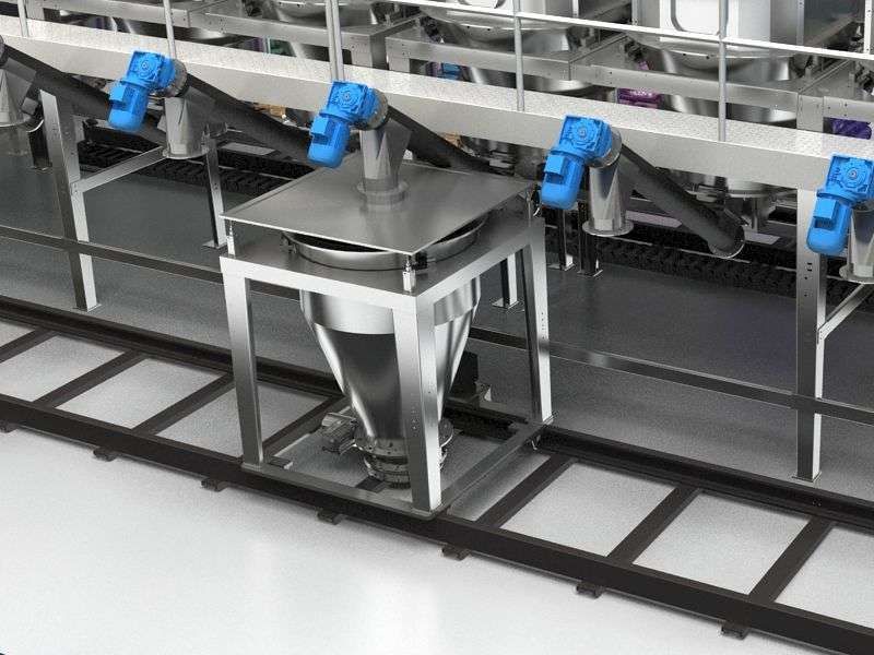 Metal picking bin - SmartBin - SACCHI F.LLI - flexible / modular ...