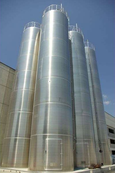 Aluminium silo - SACCHI F.LLI - carbon steel
