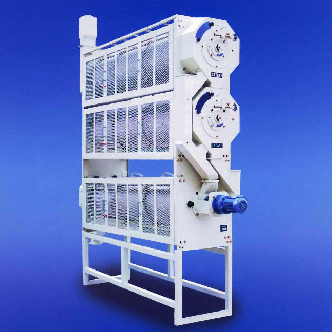 Paddy rice grader - LRG Series - SATAKE - rice / roller / compact