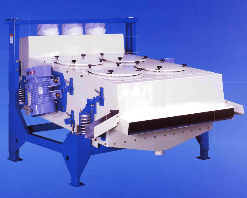 Paddy rice screening machine - SFI - SATAKE - rice / wheat / oscillating