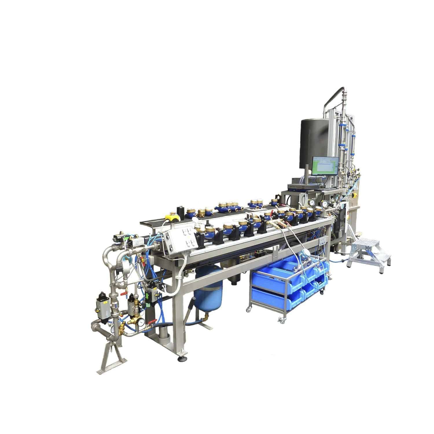 Pressure test bench - SENSUS - power / temperature / flow