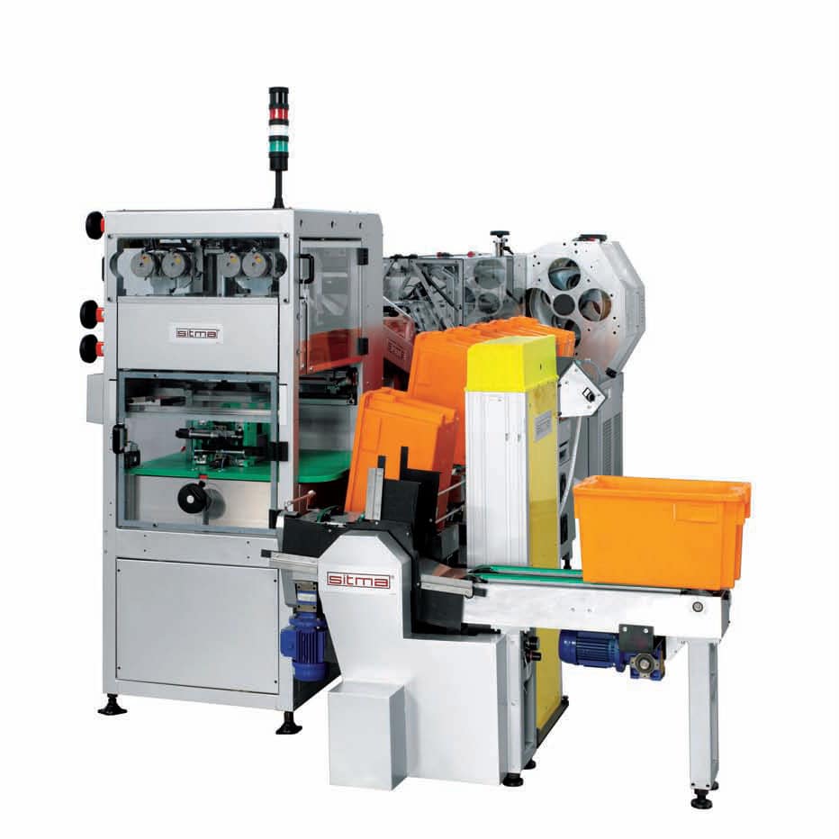 Magazines and newspaper stacking machine - 11-SN/11-M-BOX - SITMA