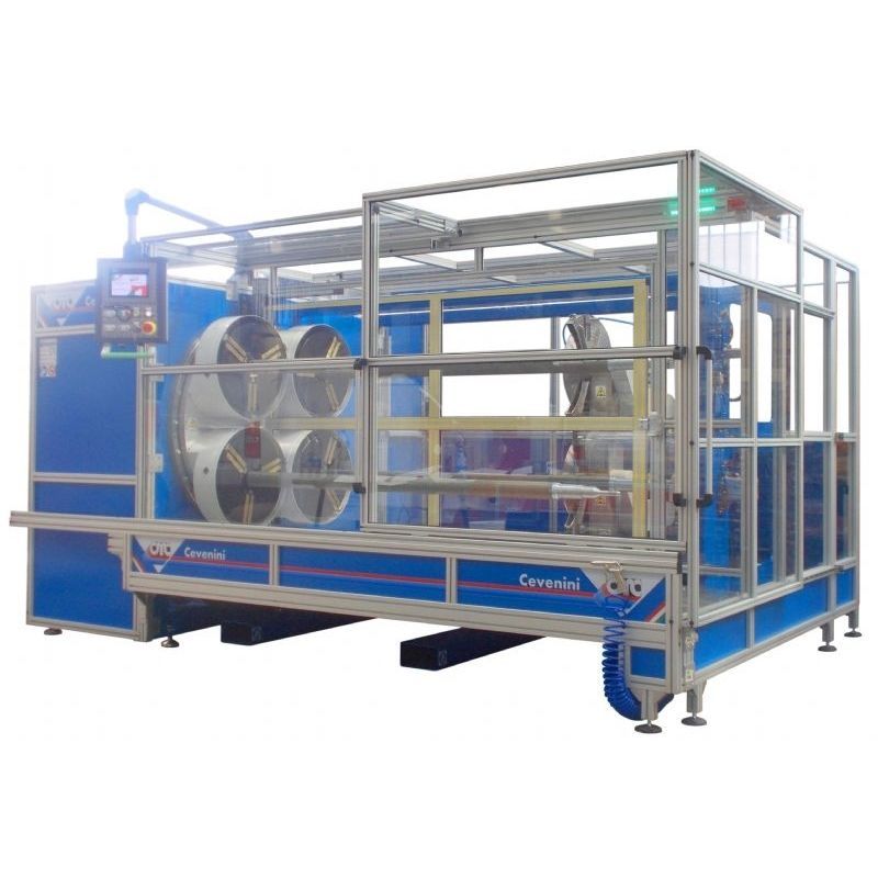 Automatic slitting machine - E4-460B - CMC CEVENINI