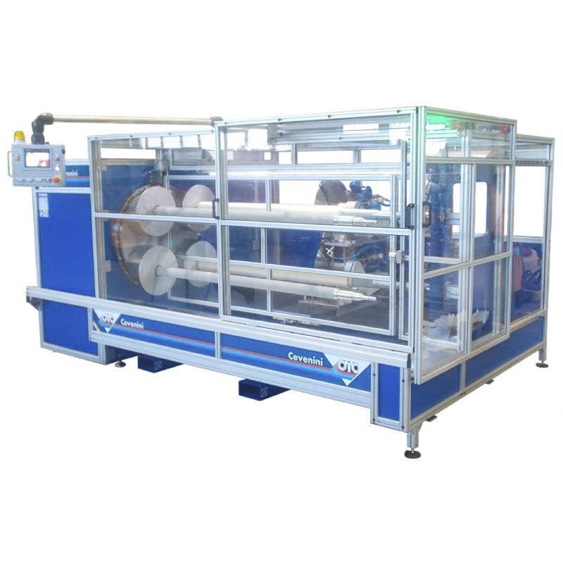 Automatic slitting machine - E4-400B - CMC CEVENINI