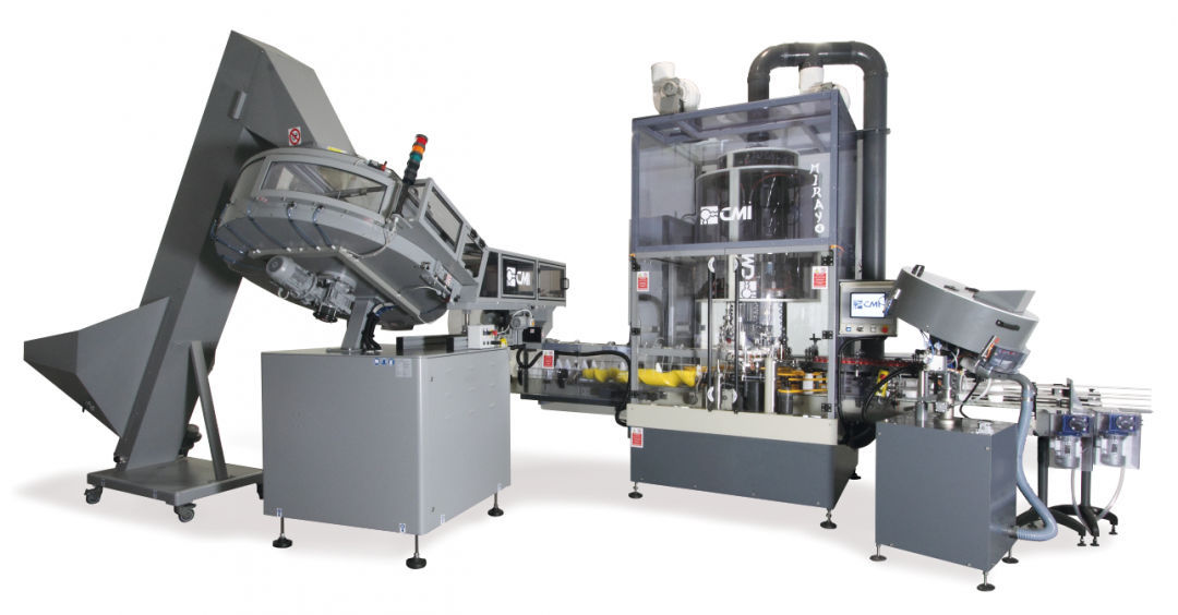 Pneumatic capping machine - MIRAY® series - CMI INDUSTRIE - multi-head ...