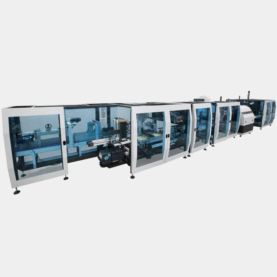 Tray packaging line - DM PACK - box / automatic