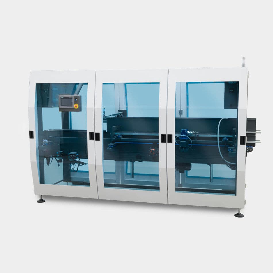 Stacker for the packaging industry - DM PACK - for boxes / for trays ...