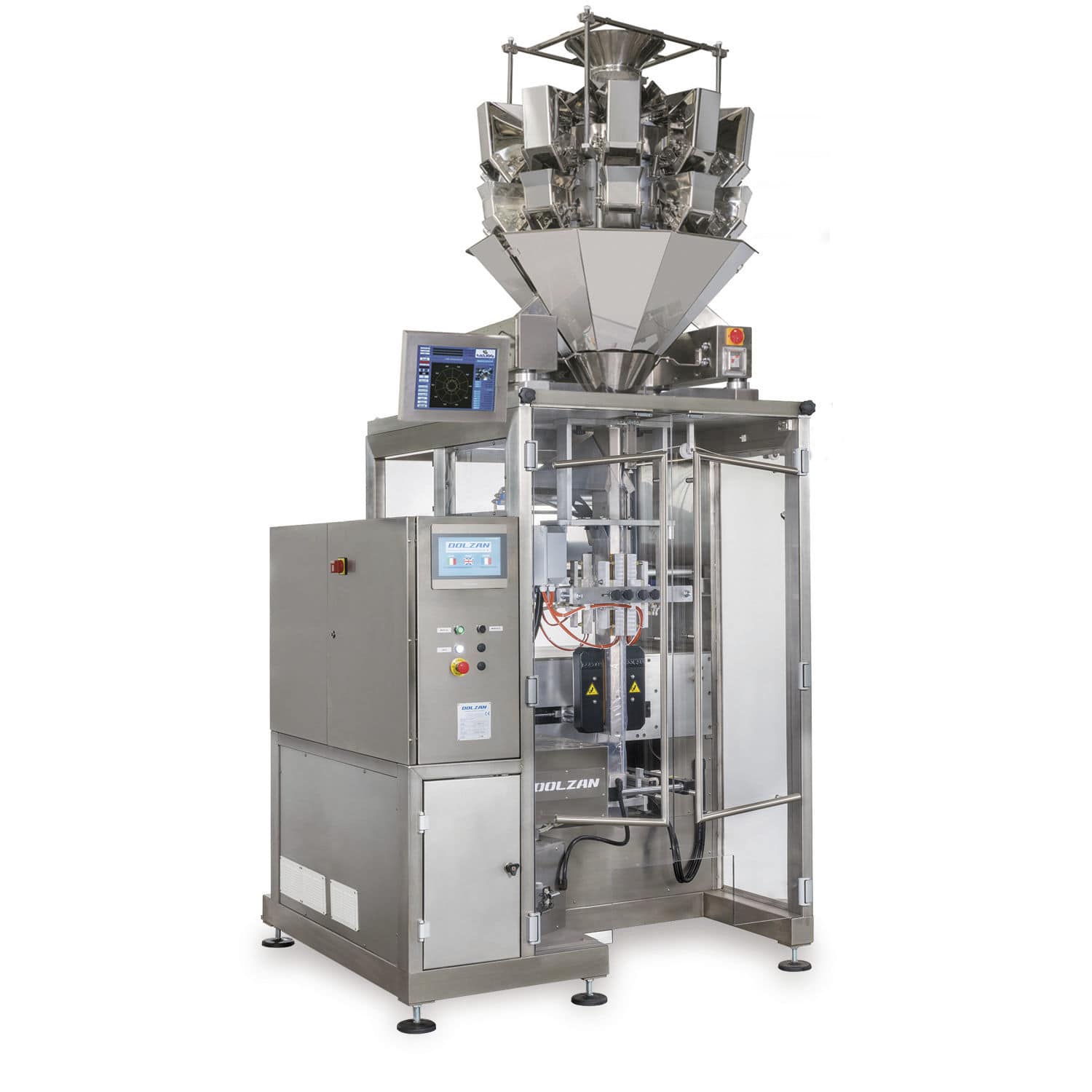 Bagging machine with multi-head weigher - D-DOY - DOLZAN IMPIANTI ...