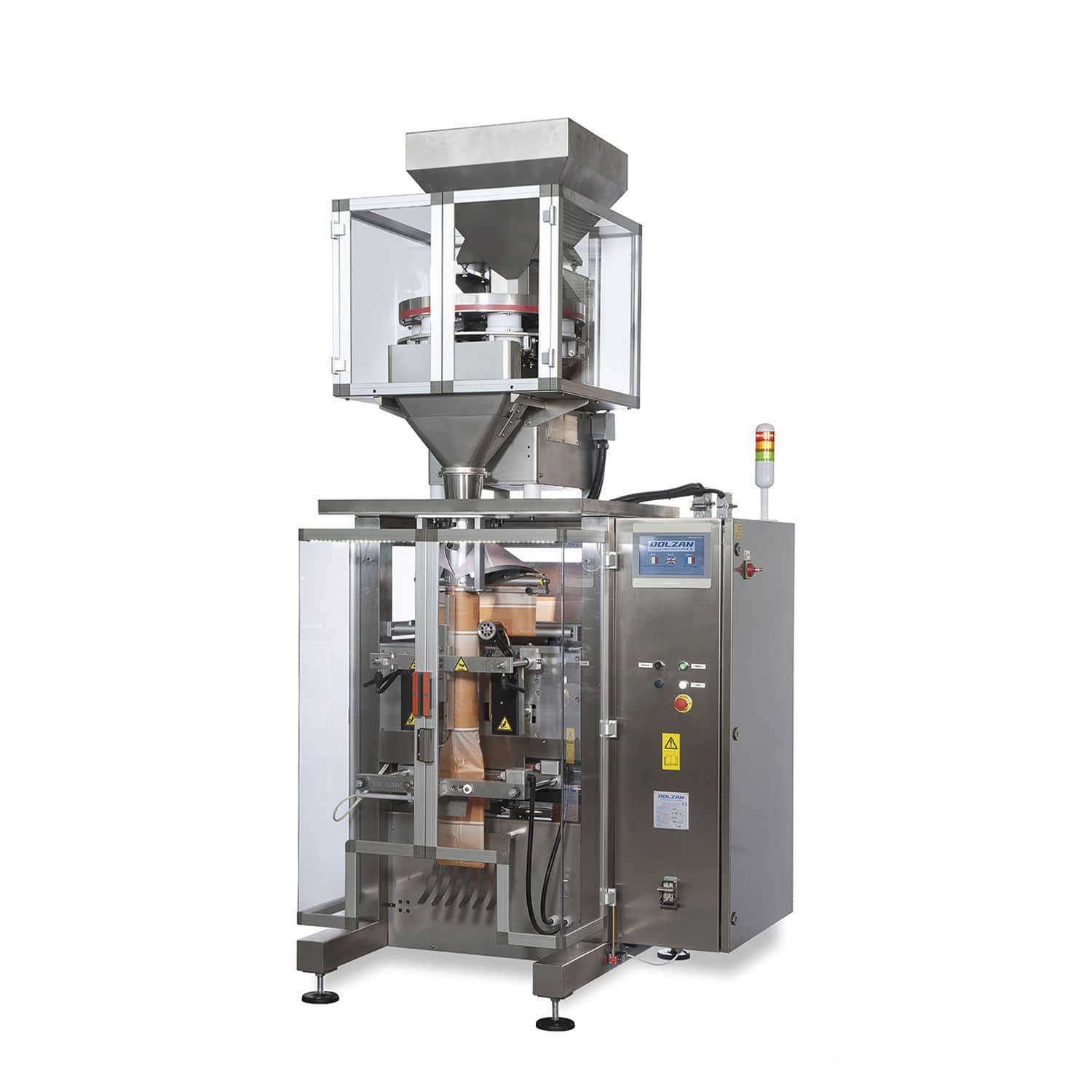Bagging machine with volumetric feeder - D series - DOLZAN IMPIANTI ...