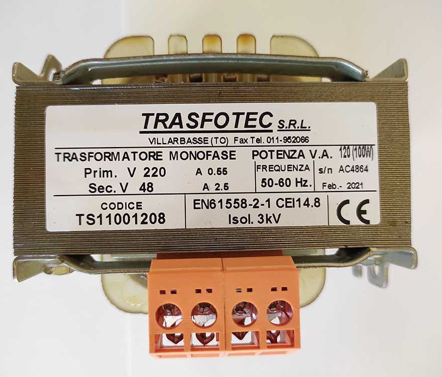 Single-phase transformer - TS11001208 - ELMITI - current / encapsulated ...