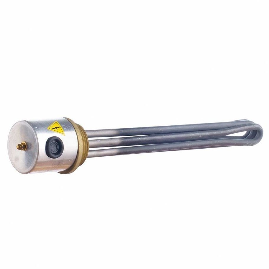 Screw plug immersion heater - GO4TIP series - ELMITI - stainless steel
