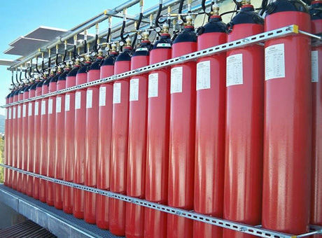 Industrial gas cylinder - FABER - for firefighting / gas / nitrogen