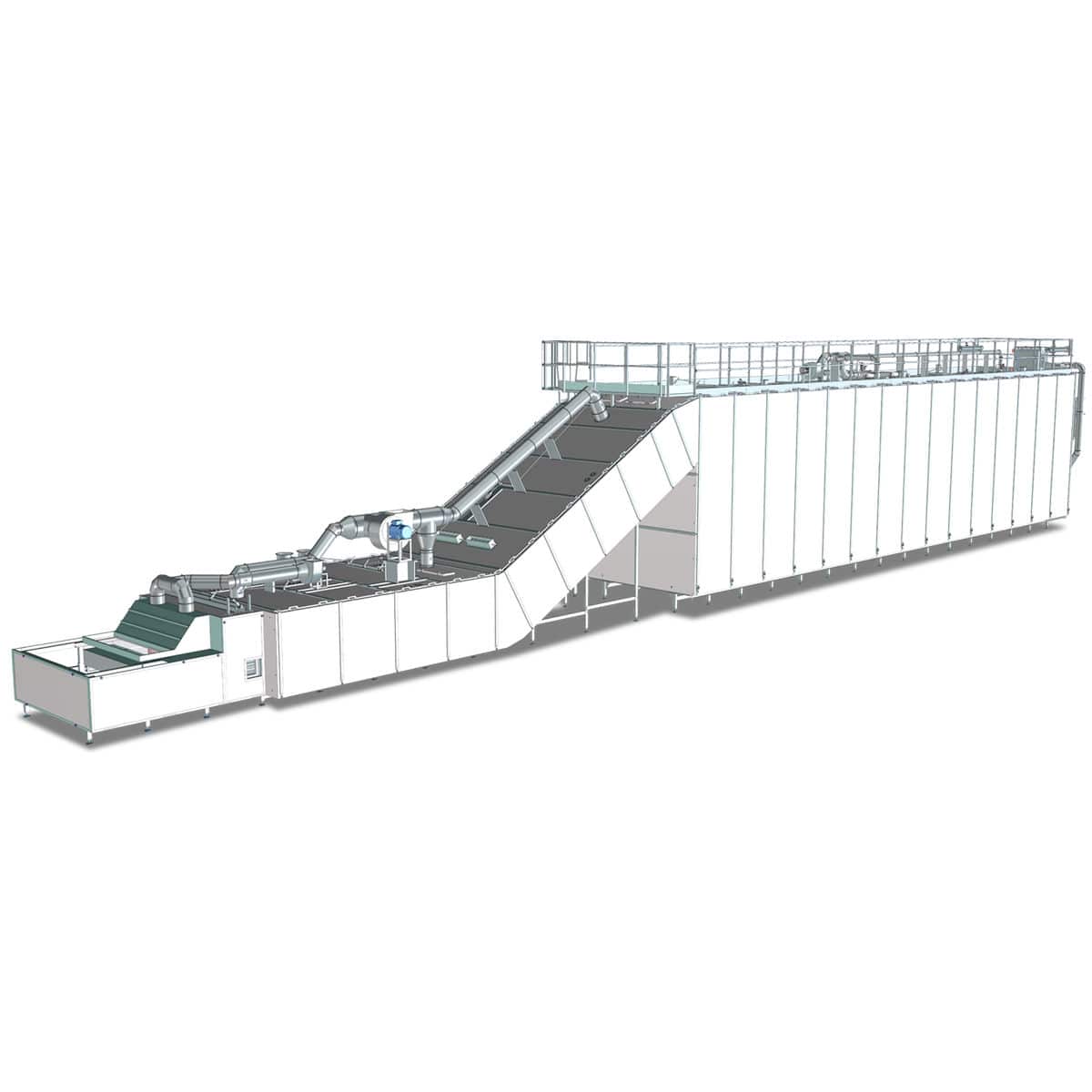 Dry pasta production line - CTA - FAVA - nest shaped / with cooling ...