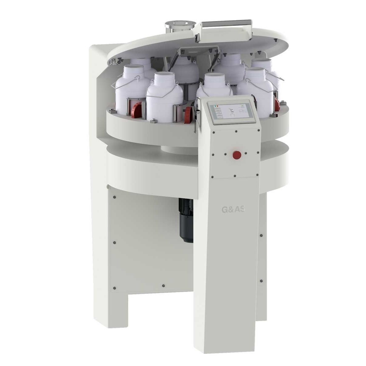 Bulk material core holder - GPRG series - G&AS