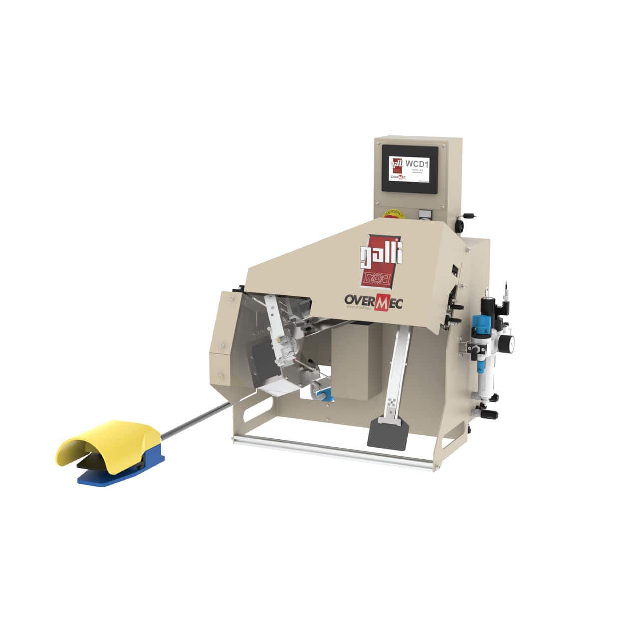 Mobile feeder-positioner - WCD1 - GALLI - fabric / foot-operated / modular