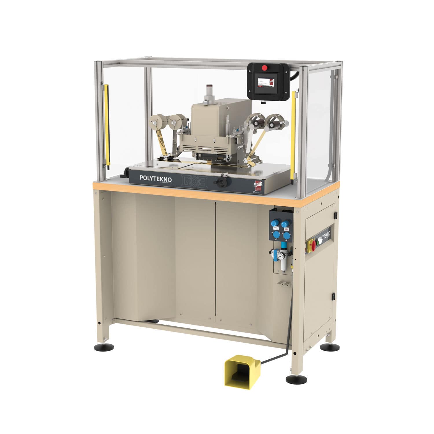 Leather embossing unit - POLYTEKNO MP SR 2F - GALLI - rotary