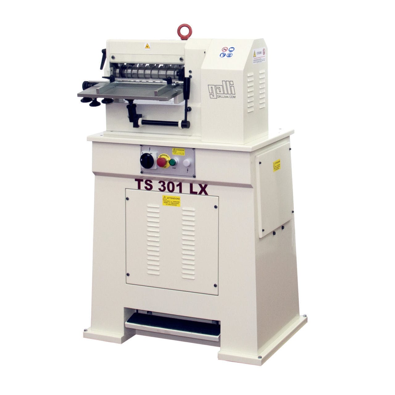 Blade cutting machine - TS 301 LX - GALLI - for leather / belt / for strips