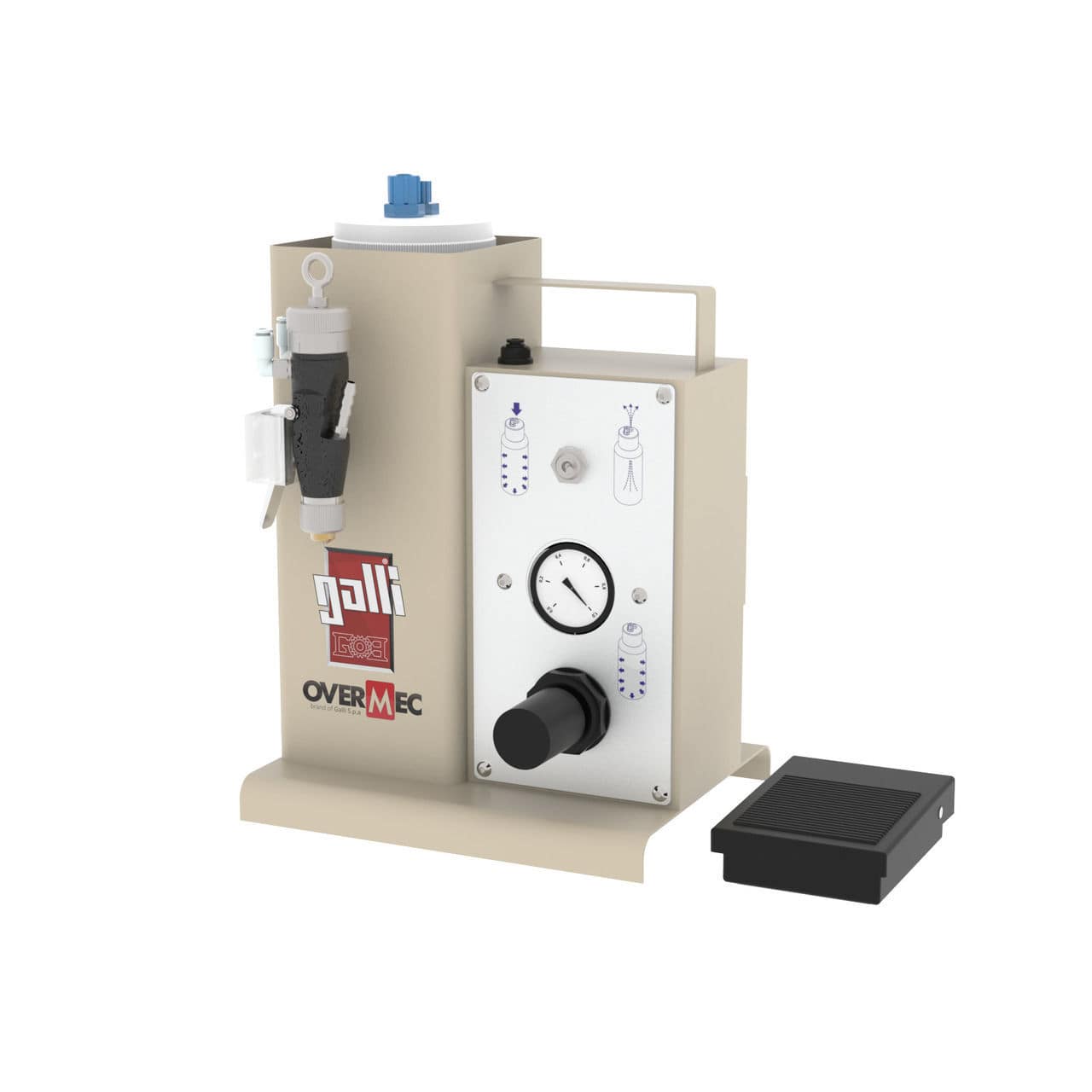 Fixed spray unit - SP 4 – 1 - GALLI - pneumatic / for bonding