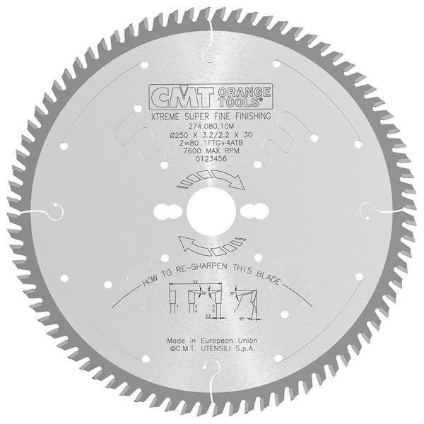 Circular saw blade - 274 series - CMT Orange Tool - cutting / carbide ...