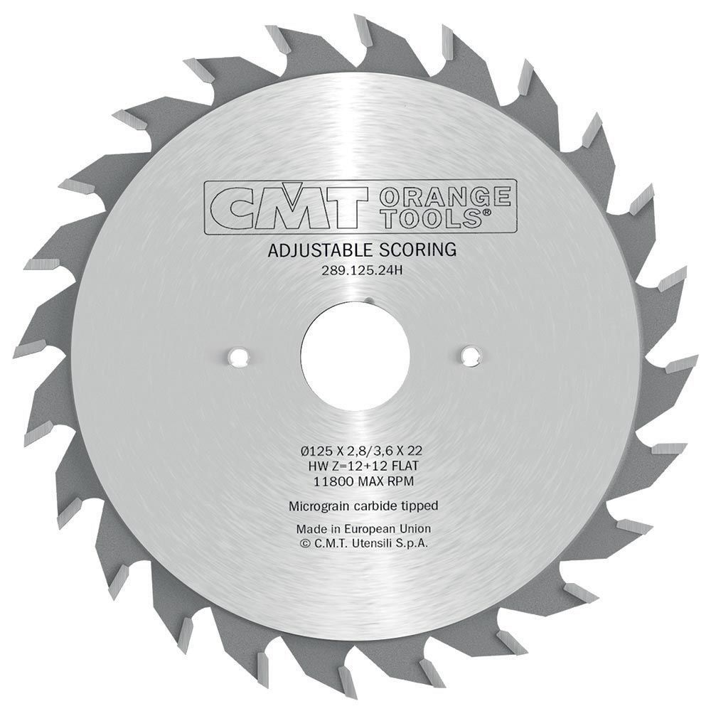Circular saw blade - 289 - CMT Orange Tool - steel / for wood