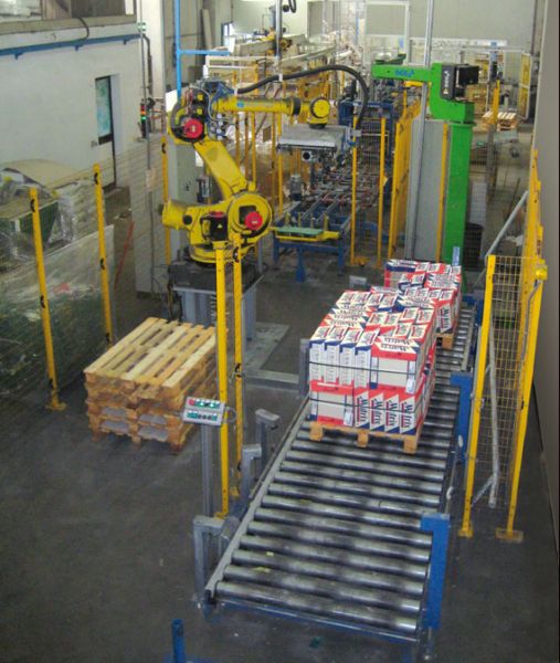 Depalletizing robot - ECOFORCE 3000 - Ferrari & Cigarini srl ...