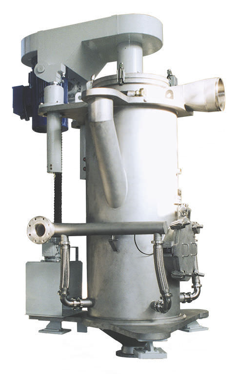 Opposed jet mill / vertical / for powders / fluidized bed - AFG ...