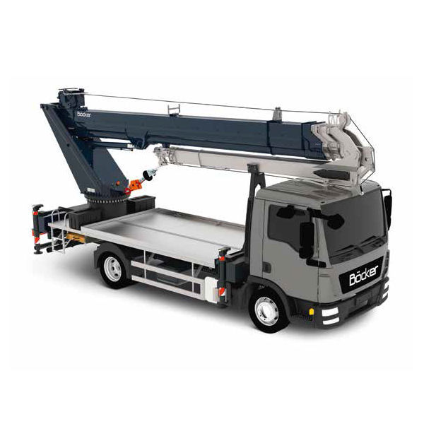 Truck-mounted crane - AK 37/4000 - Böcker Maschinenwerke GmbH - telescopic / for construction ...